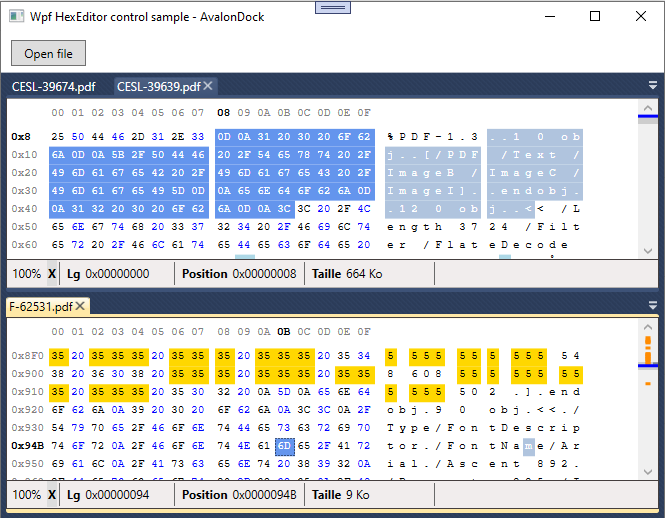 Wpfhexeditorcontrol Wpf Hexeditor Is A Powerful And Fully Customisable User Control For