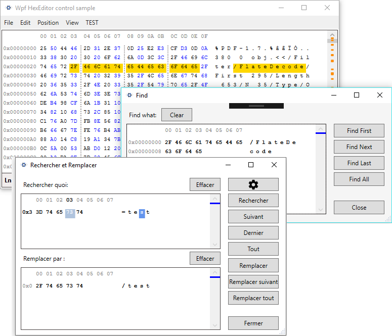 Wpfhexeditorcontrol Wpf Hexeditor Is A Powerful And Fully Customisable User Control For